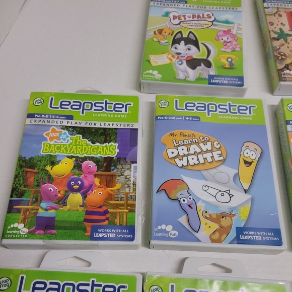 Leap Frog | Video Games & Consoles | Lot Of 1 Leap Frog Leapster Games ...